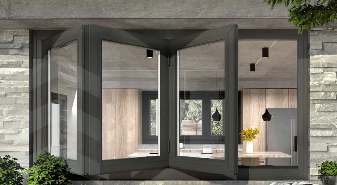 Aluminum Folding Windows - Durable Material | Elitech Group