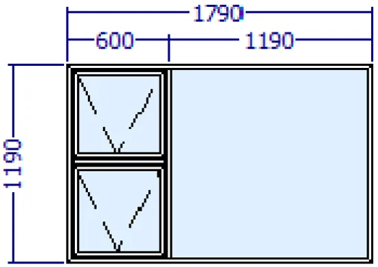 Crealco Swift 30.5 Window 1190x1790