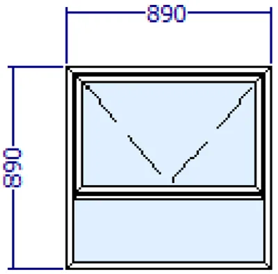 Aluminium Top Hung Windows Models and Prices | Elitech