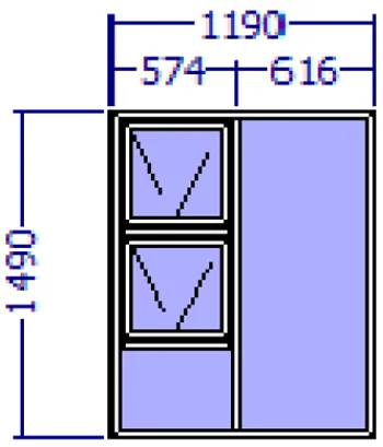 Aluminium Top Hung Windows Models and Prices | Elitech