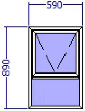 Aluminium Top Hung Windows Models and Prices | Elitech