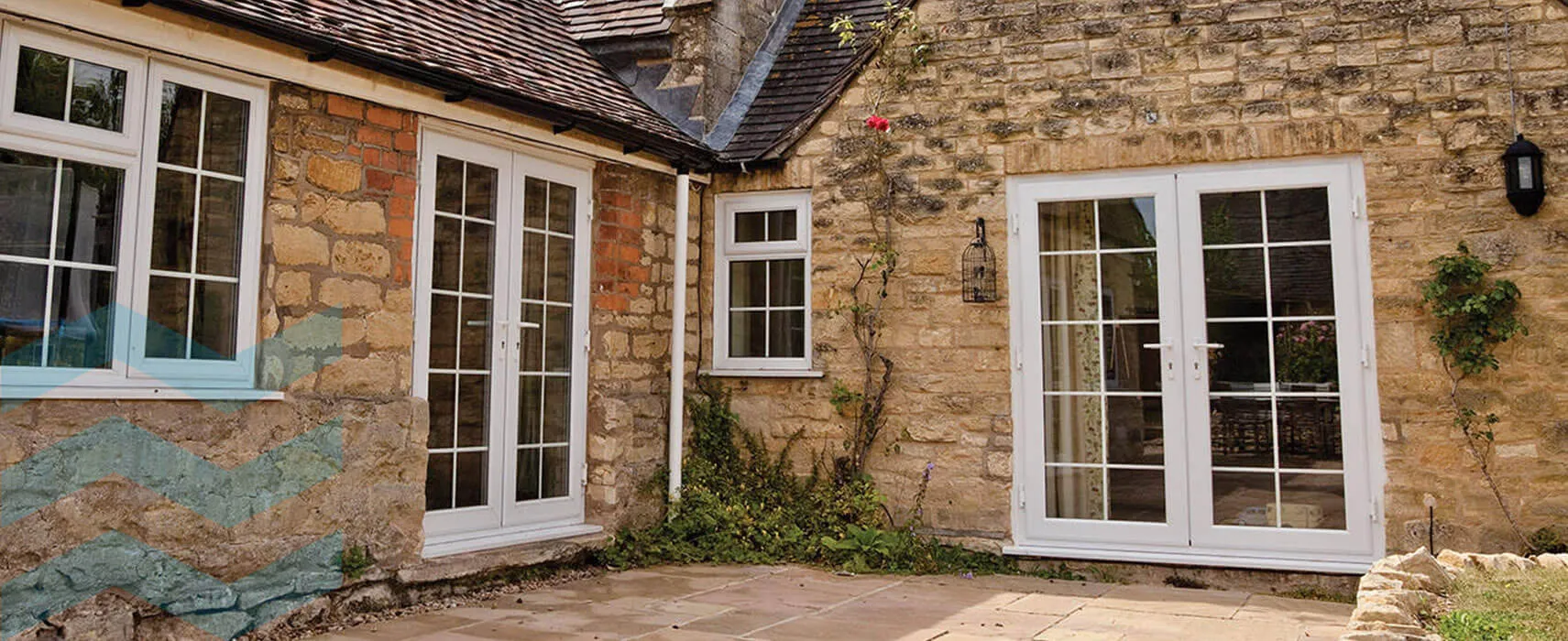Customized uPVC Cottage Pane Door For Summer House | Elitech